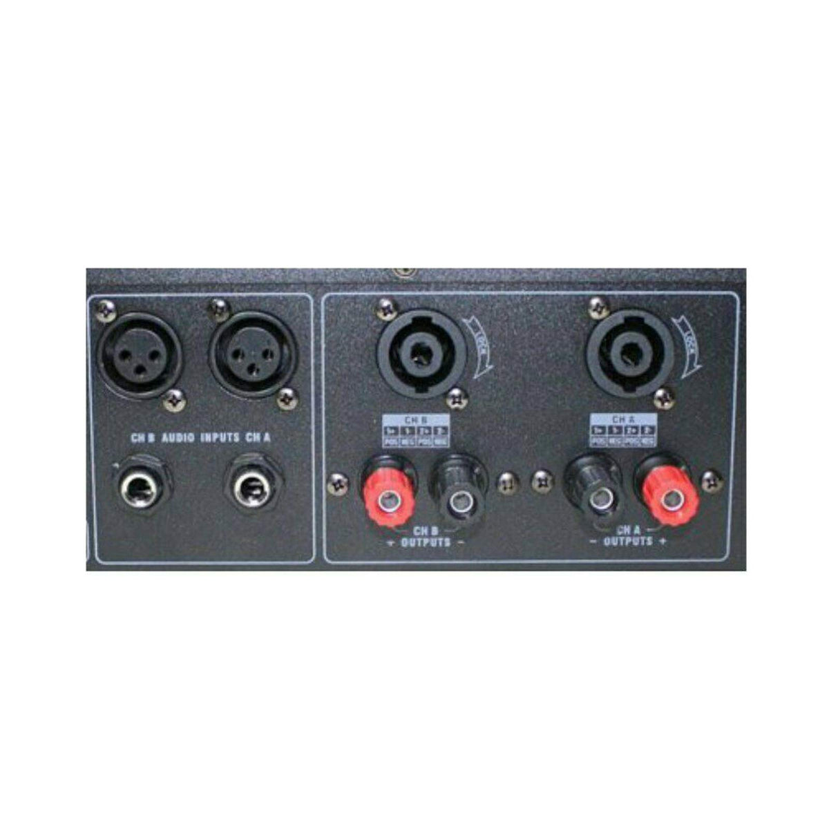 Emb Pro Pa4400 Rack Mount Professional Power Amplifier 2200 Watts Pa B ...