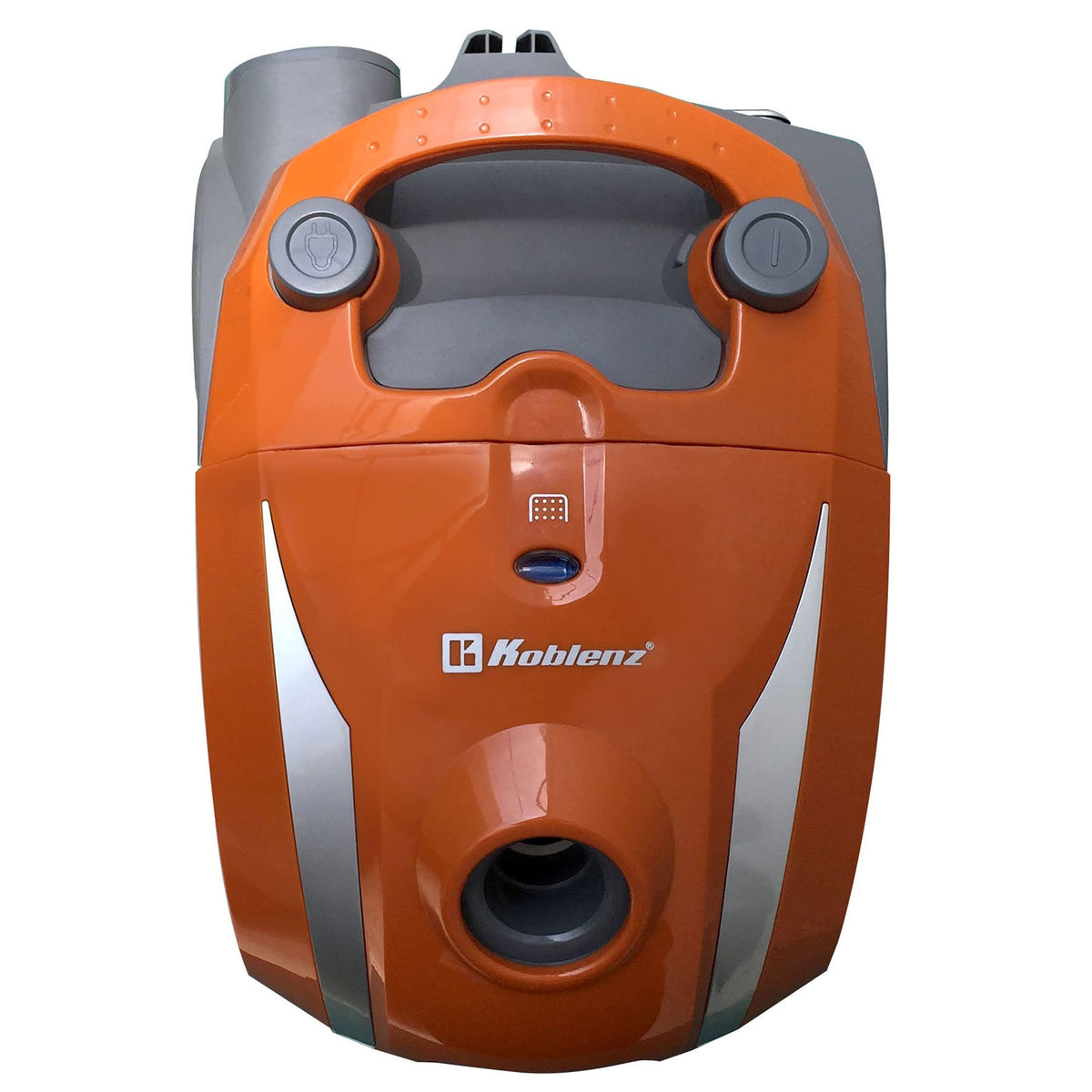 Koblenz KC-1100A Mystic Canister Vacuum Cleaner - Corded, Orange/Gray ...