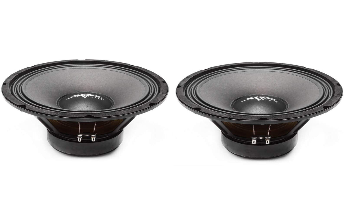 Skar Audio FSX10-4 10-Inch 400-Watt Mid-Range Loudspeakers - Pair of F ...