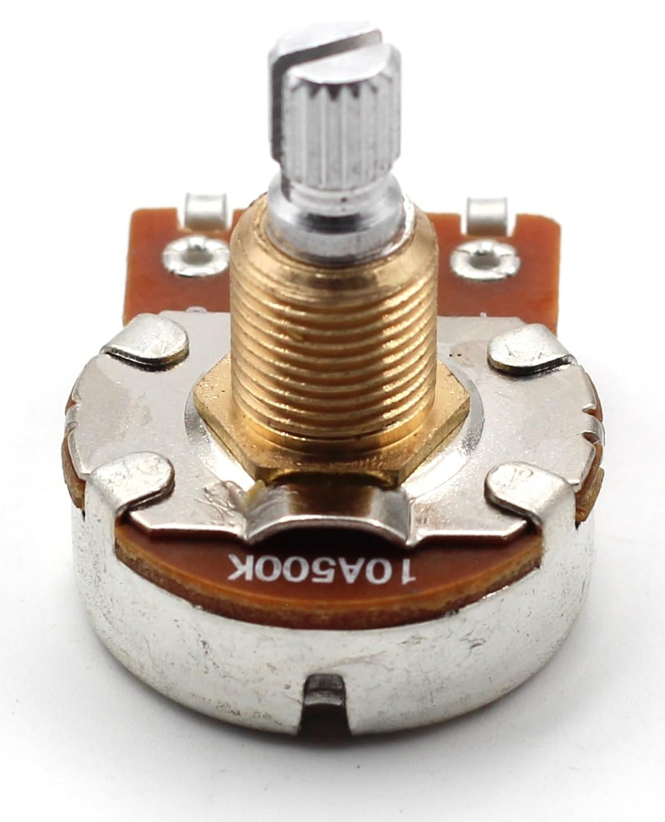 Bourns Guitar & Amp Potentiometer, 500K Audio, Knurled Split Shaft ...