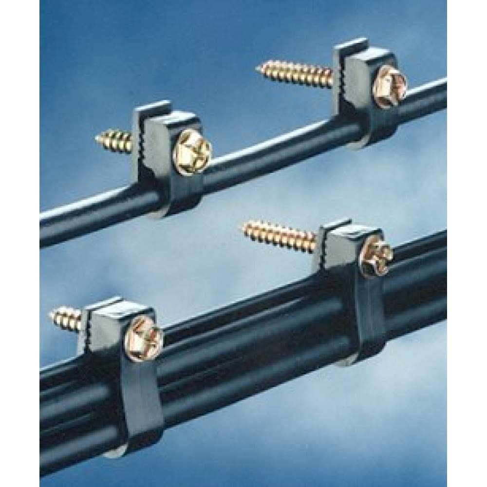 Stanz (Tm) Flex Single Coaxial Cable Clips, Cat6, Electrical Wire Cabl ...