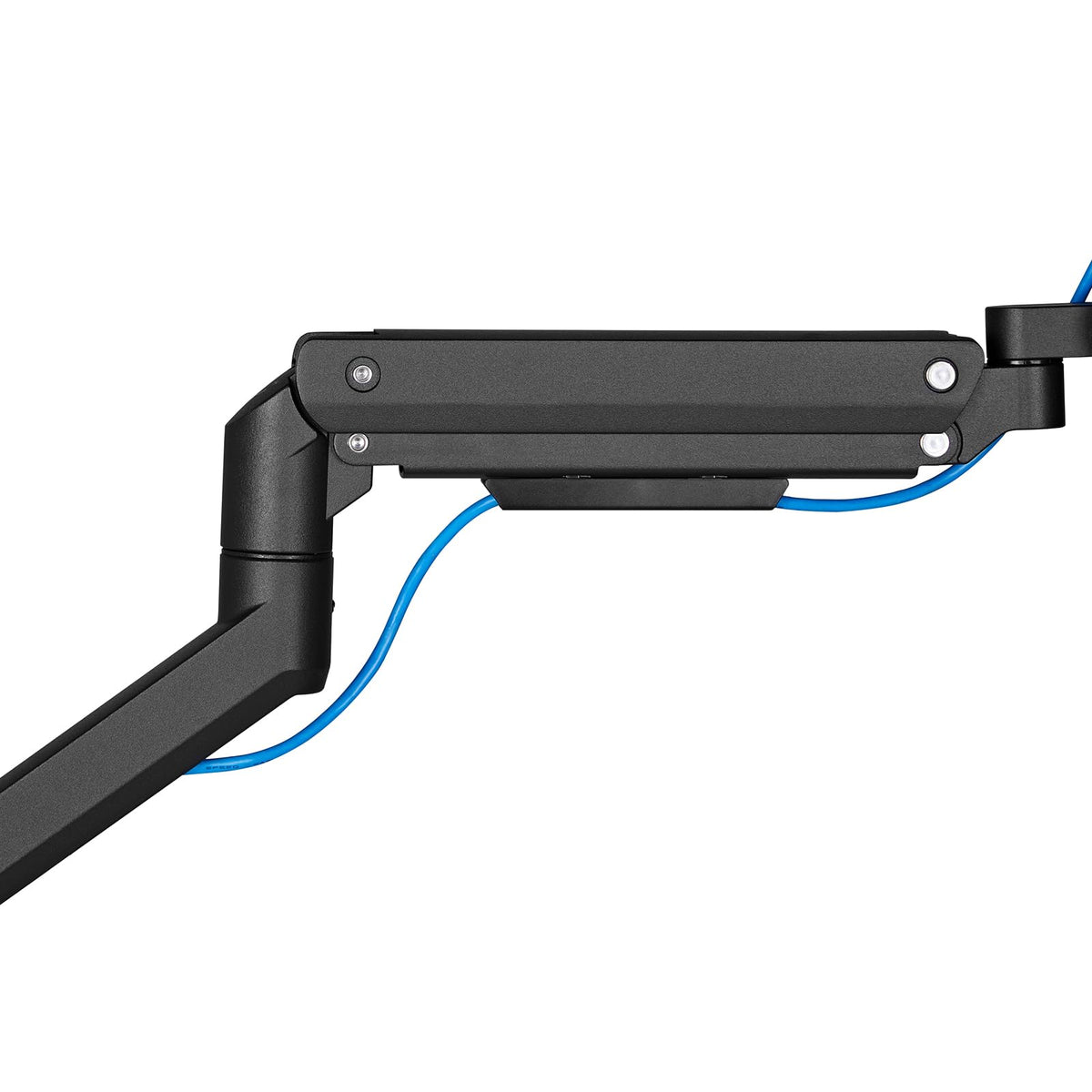 Black Colorheavy Duty Single Arm Lcd Led Monitor Mount Bracket, Suppor ...