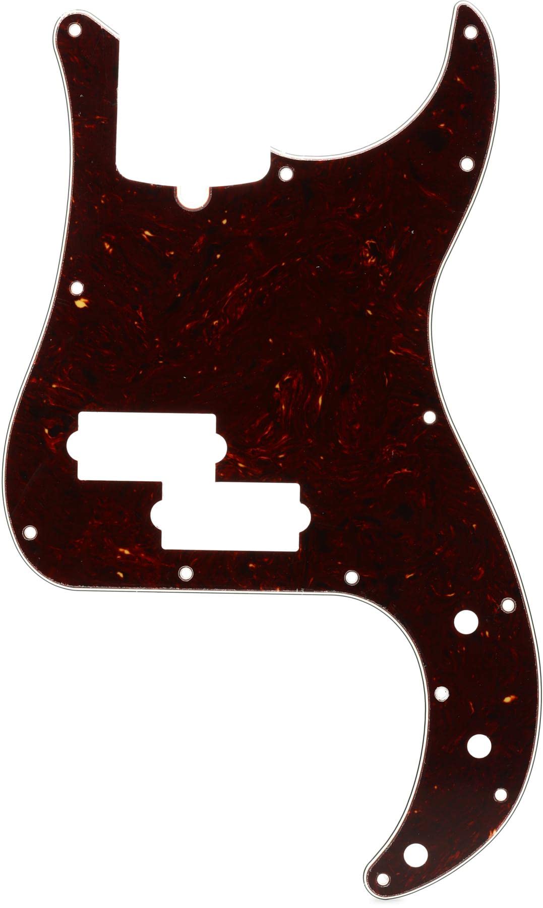 Fender Modern Pickguard, Precision Bass, 13-Hole - Tortoise Shell ...