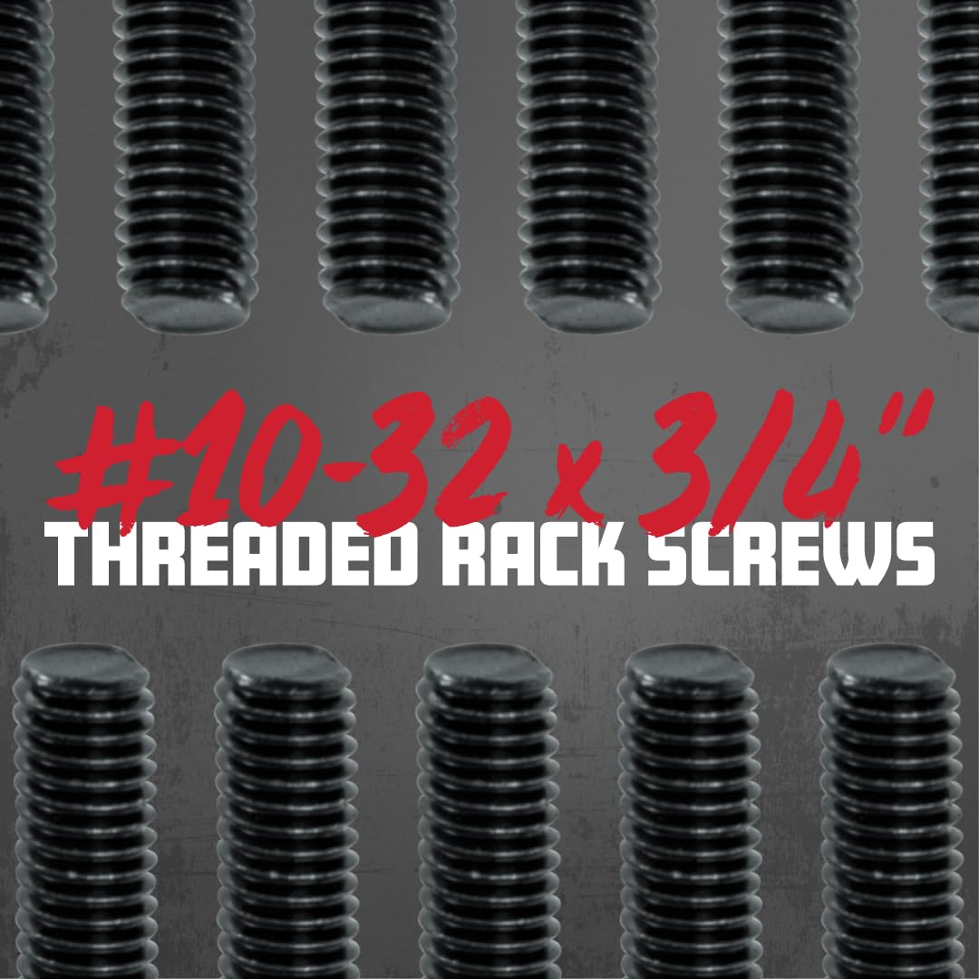 Gator Rackworks Standard Size Rack Screws, 25 Pack (GRW-SCRW025 ...