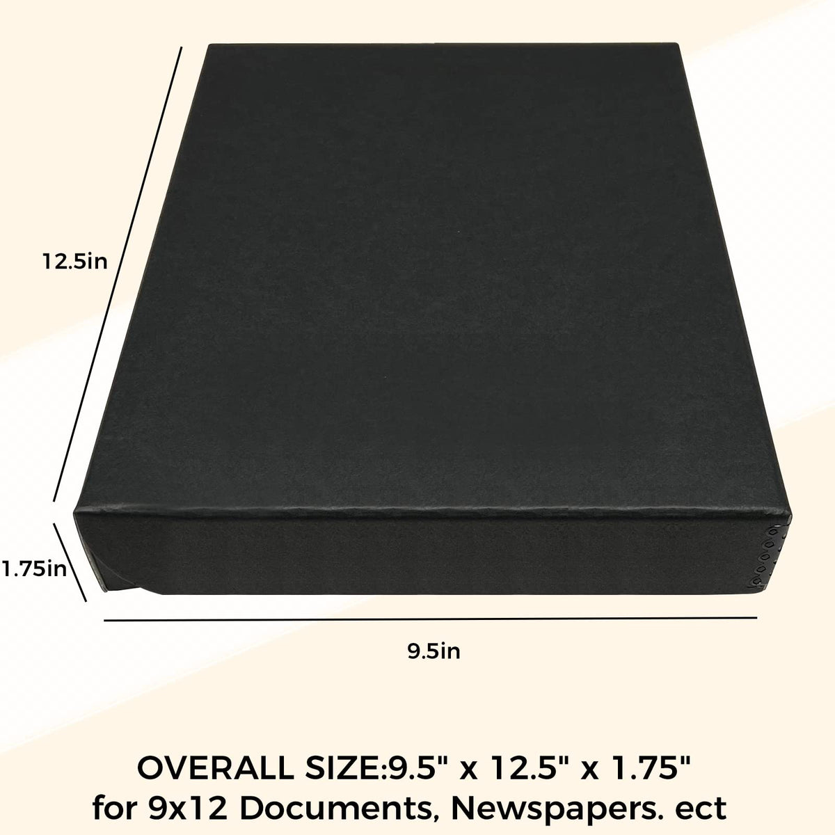 Golden State Art, Archival Folio Storage Box 9X12, Clamshell Design Wi ...