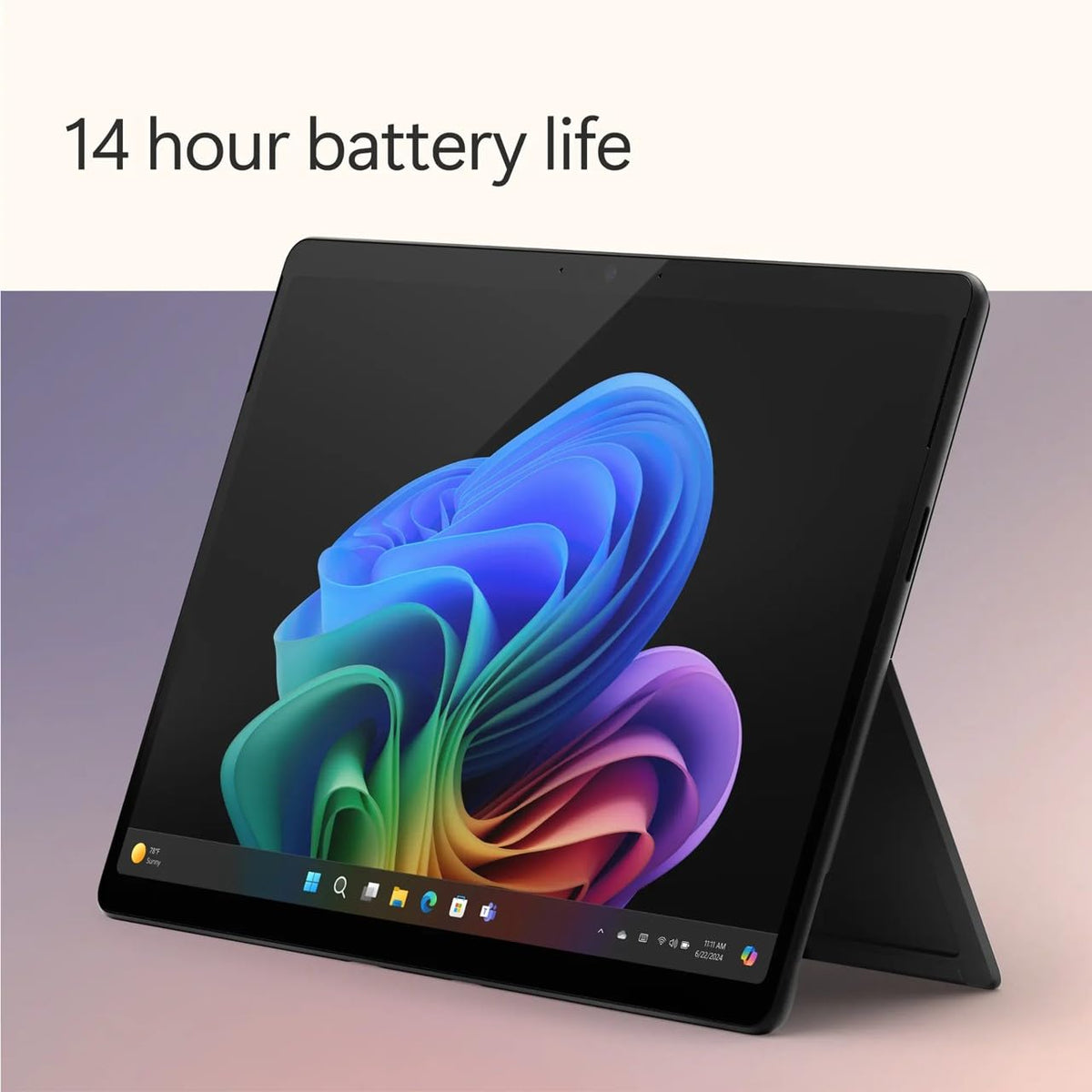 Microsoft Surface Pro 11 Bundle, 13'' Copilot+ Pc With Black Pro Keybo ...