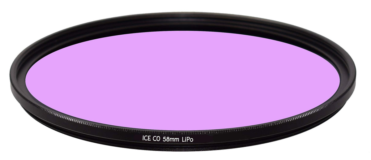 Ice Co 58Mm Slim Mc Lipo Filter Broadband Light Pollution Reduction For ...