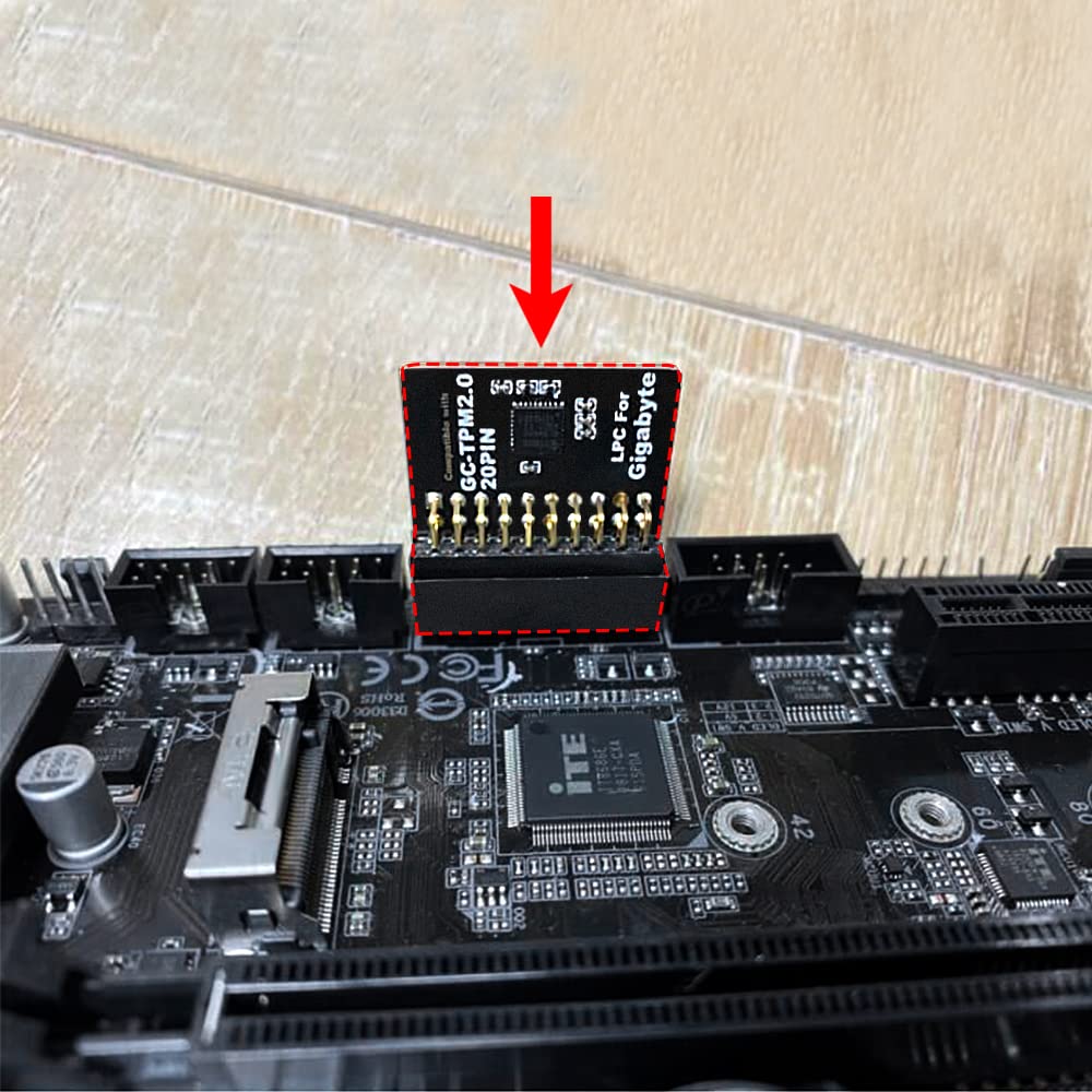 Newhail Tpm2.0 Module Lpc 20Pin Module With Infineon Slb9665 For Gigab ...