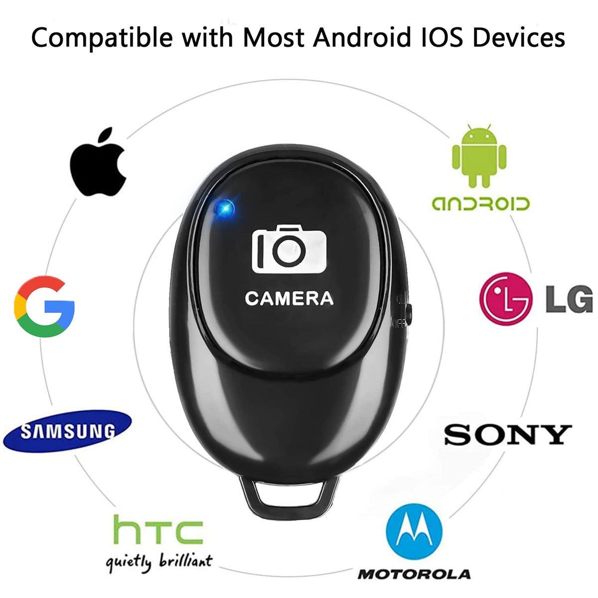 Phone Camera Remote Control(2 Pack) For Photos & Videos, Wireless Came ...