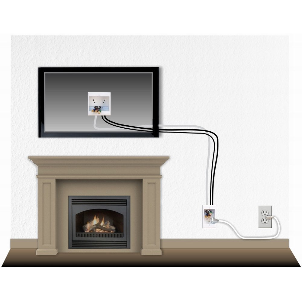 Powerbridge Solutions Ckre 10 10 Feet In Wall Power Connector Extensio ...