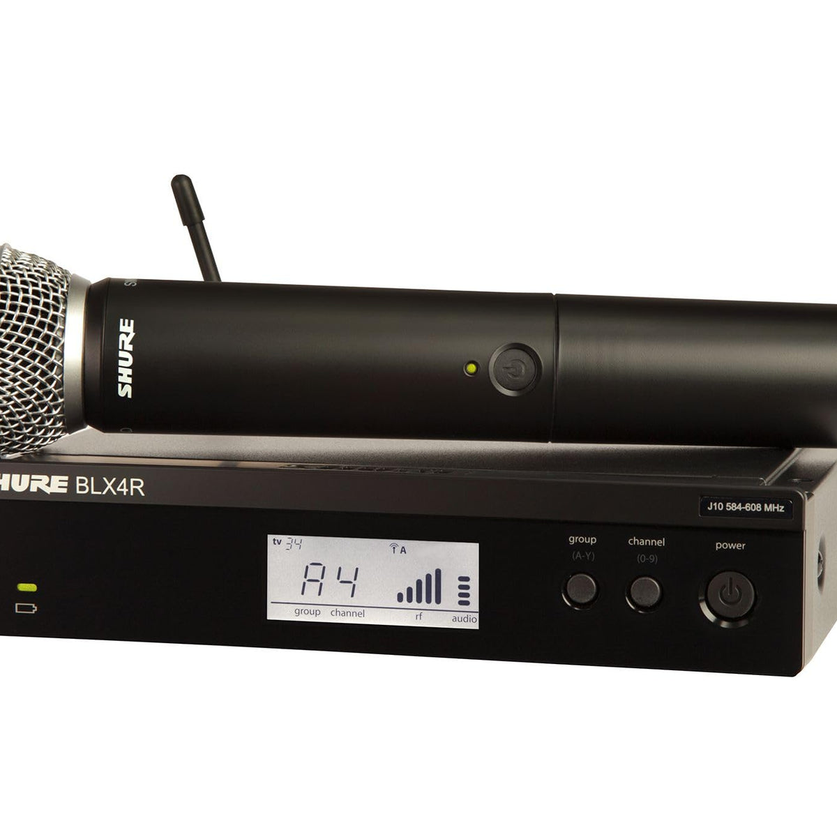 Shure Blx24R/Sm58 Uhf Wireless Microphone System Perfect For Church, K ...