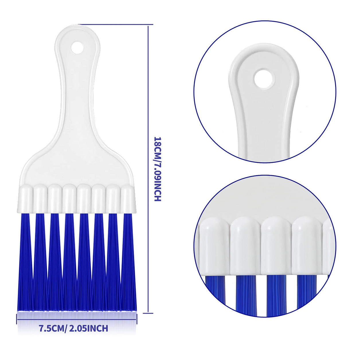 4 Packs Air Conditioner Condenser Cleaning Brush Refrigerator Coil ...