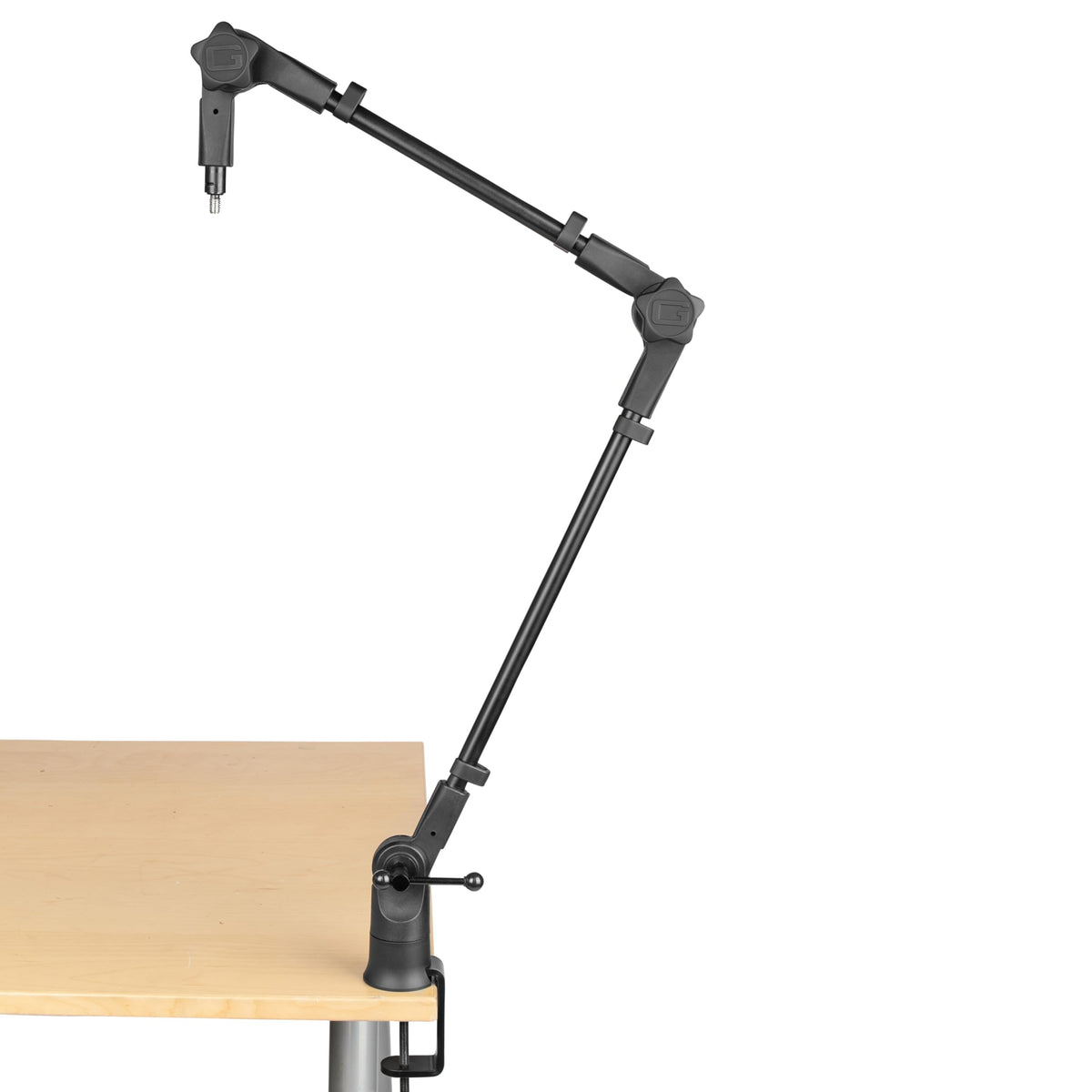 Gator Frameworks Slim Profile Desktop Mic Stand Boom Arm For Broadcast ...