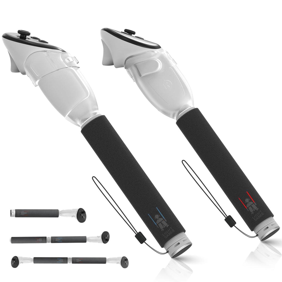 Hibloks 3 in 1 Handle Attachments Compatible with Meta Quest 3 / Oculus ...