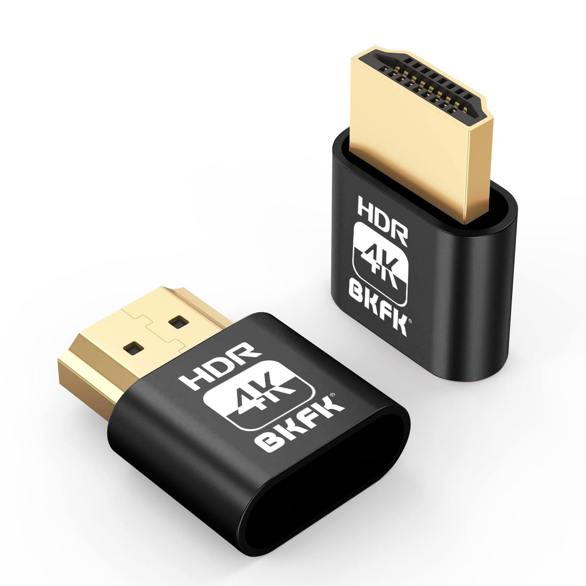 Bkfk Hdmi Dummy Plug 4K Hdr,Virtual Monitor Edid Emulator, Headless Di ...