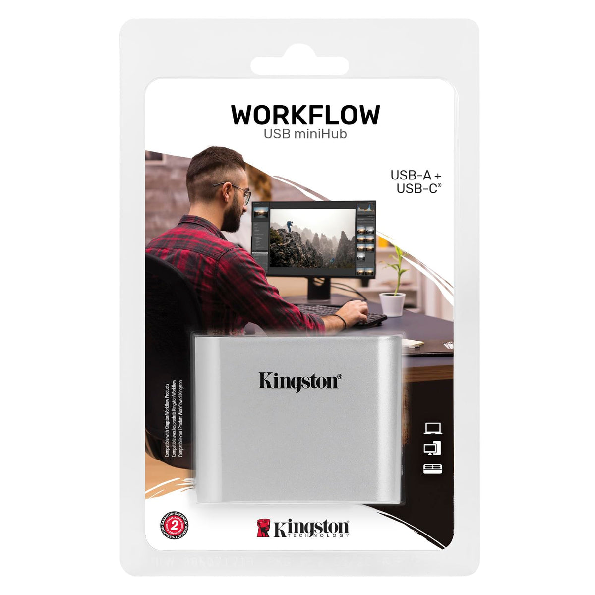 Kingston Usb A Usb C Mini Hub – Electroeshop