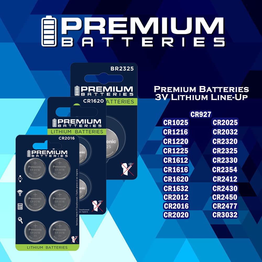 Premium Cr1220 Battery Lithium 3V Coin Cell Japanese Engineered High ...