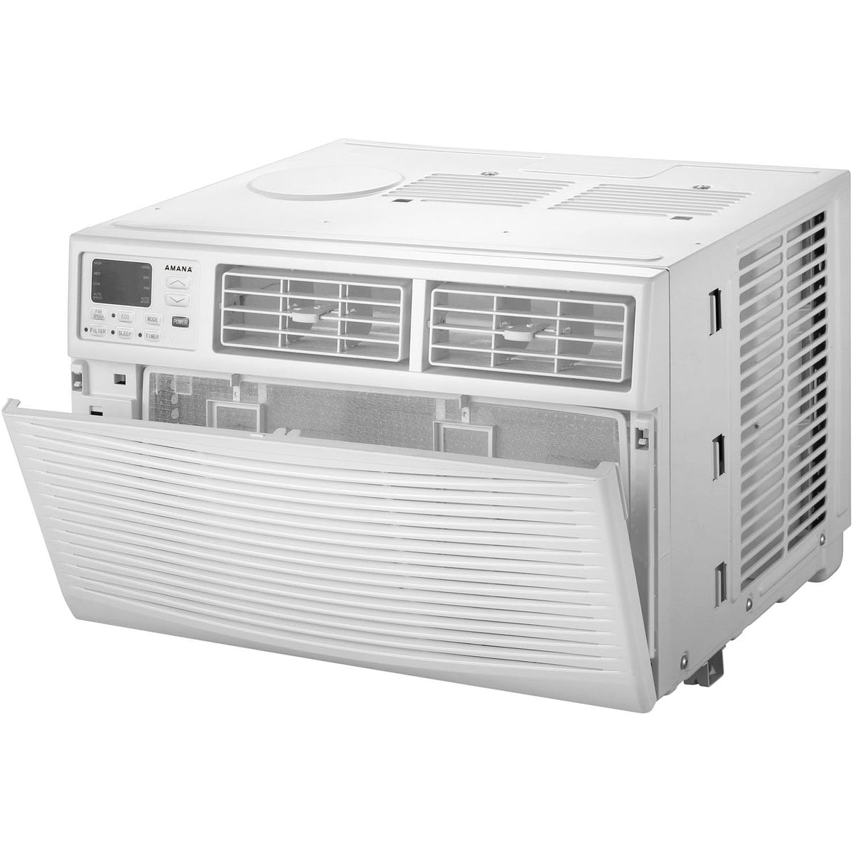 Amana Amap101Bw 10,000 Btu 115V Digital Mounted Air Conditioner And De ...
