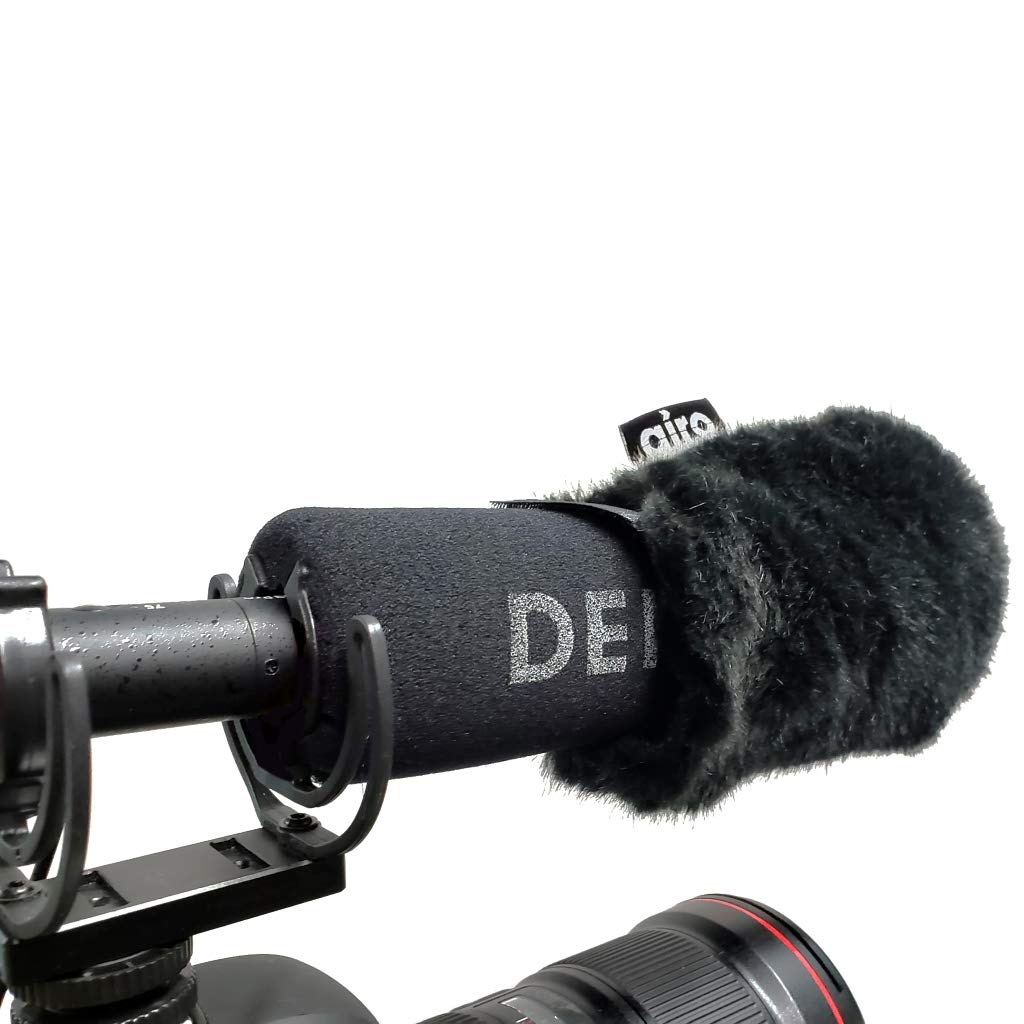 K Tek Airo Slip On Custom Windscreen For Rode Videomic/Ntg1 Or Deity D ...