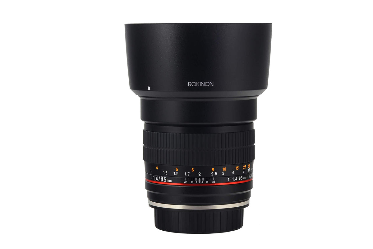 Rokinon 85M-C 85mm F1.4 Aspherical Fixed Lens for Canon (Black ...
