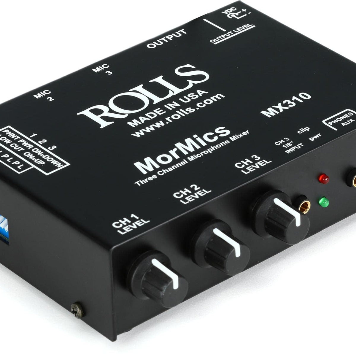 Rolls, 3 3 Ch. Mic Mixer/Combiner (Mx310) – Electroeshop