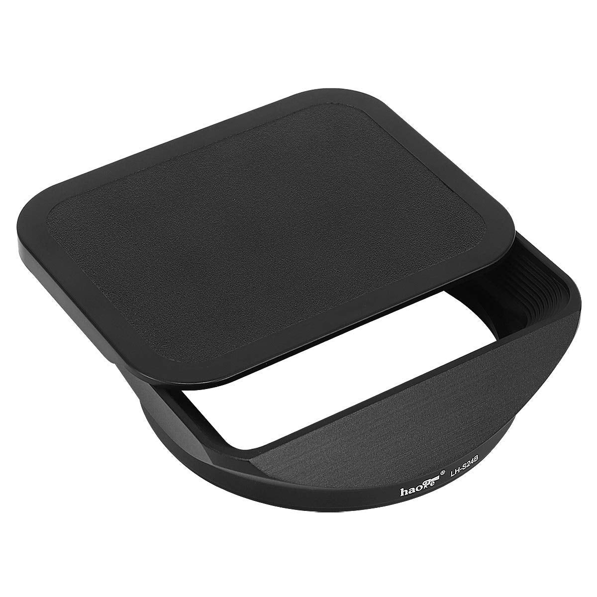 Haoge Lh S24B Bayonet Square Metal Lens Hood Shade With Cap For Sony Fe ...