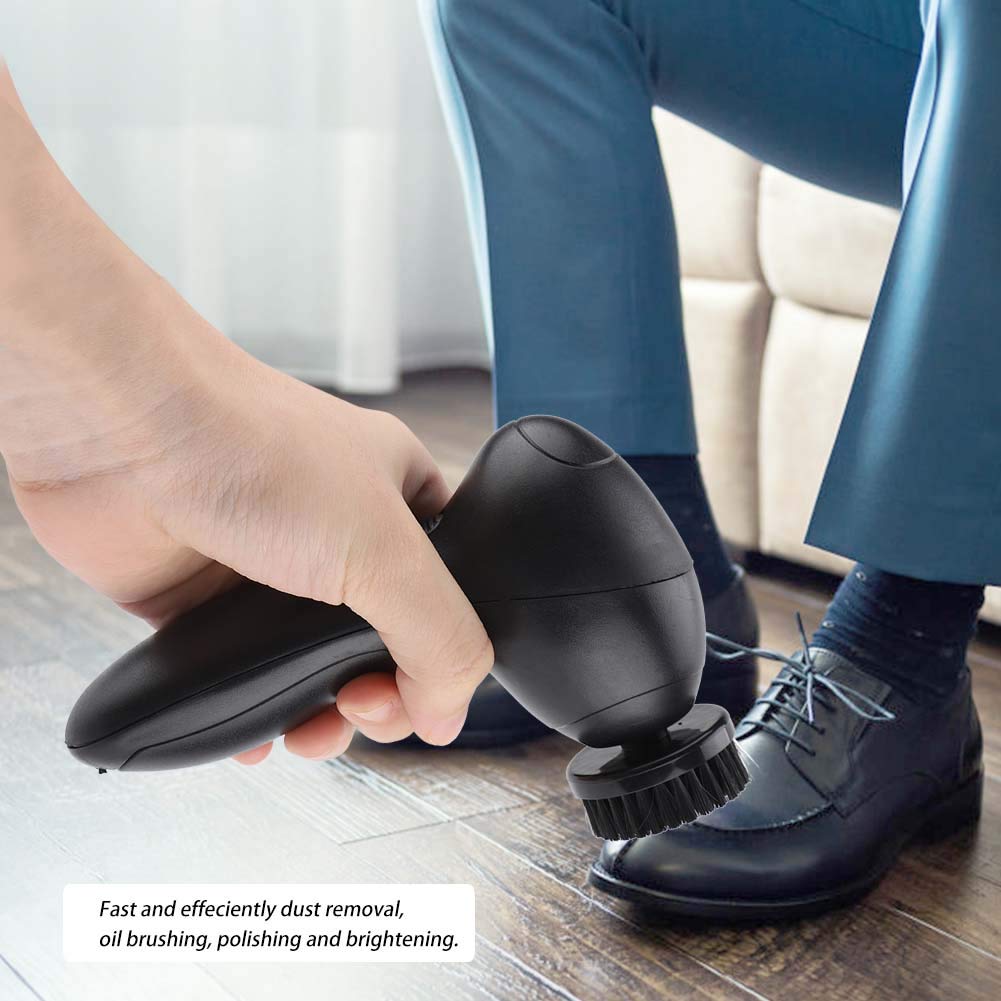Electric Shoes Polisher Machine, Portable Electric Shoe Shine Kit Shoe ...
