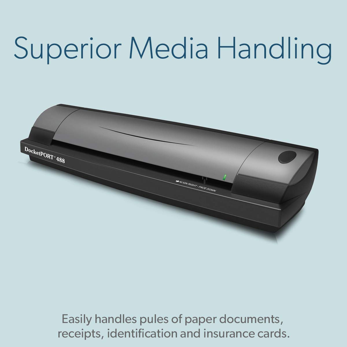 DocketPORT 488 Duplex Document Scanner (DP488) – Electroeshop