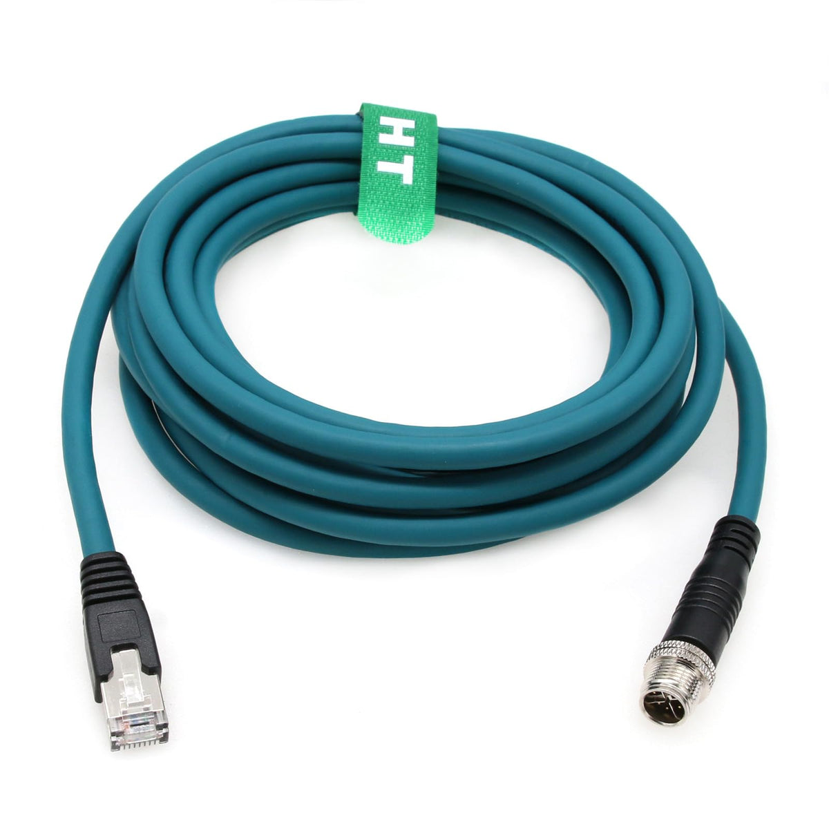 Hangton Ethernet 8 Pin X Coded M12 Rj45 Cat 7E Cable For Keyence Iv3 Sr ...