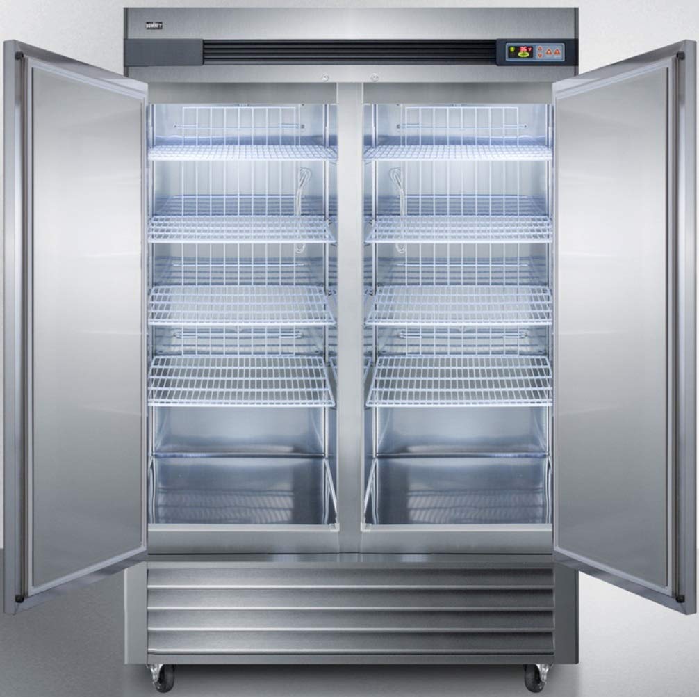 Summit SCRR492 56 Reach-In Refrigerator with 49 cu. ft. Capacity Self ...