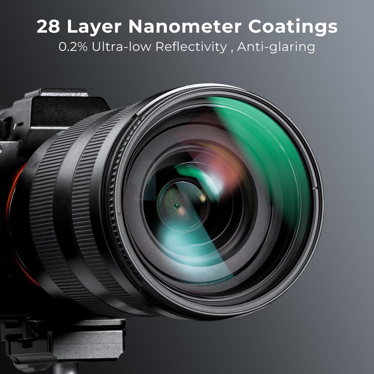 K&F Concept 37Mm True Color Polarizer Lens Filter Circular Polarizing ...