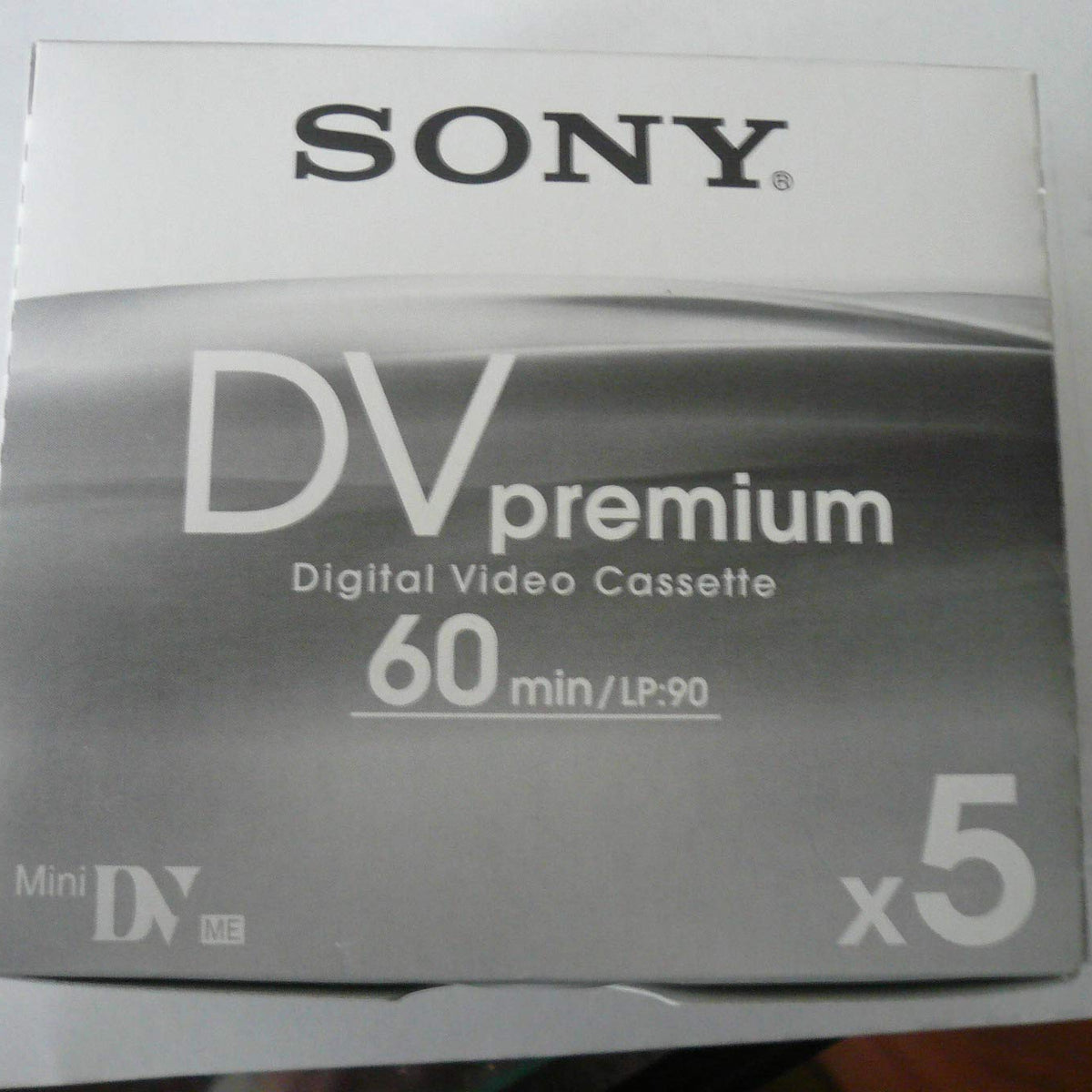 Sony Mini DV DVM60PR4 60 Minute Premium Digital Video Cassette Tape 5 ...