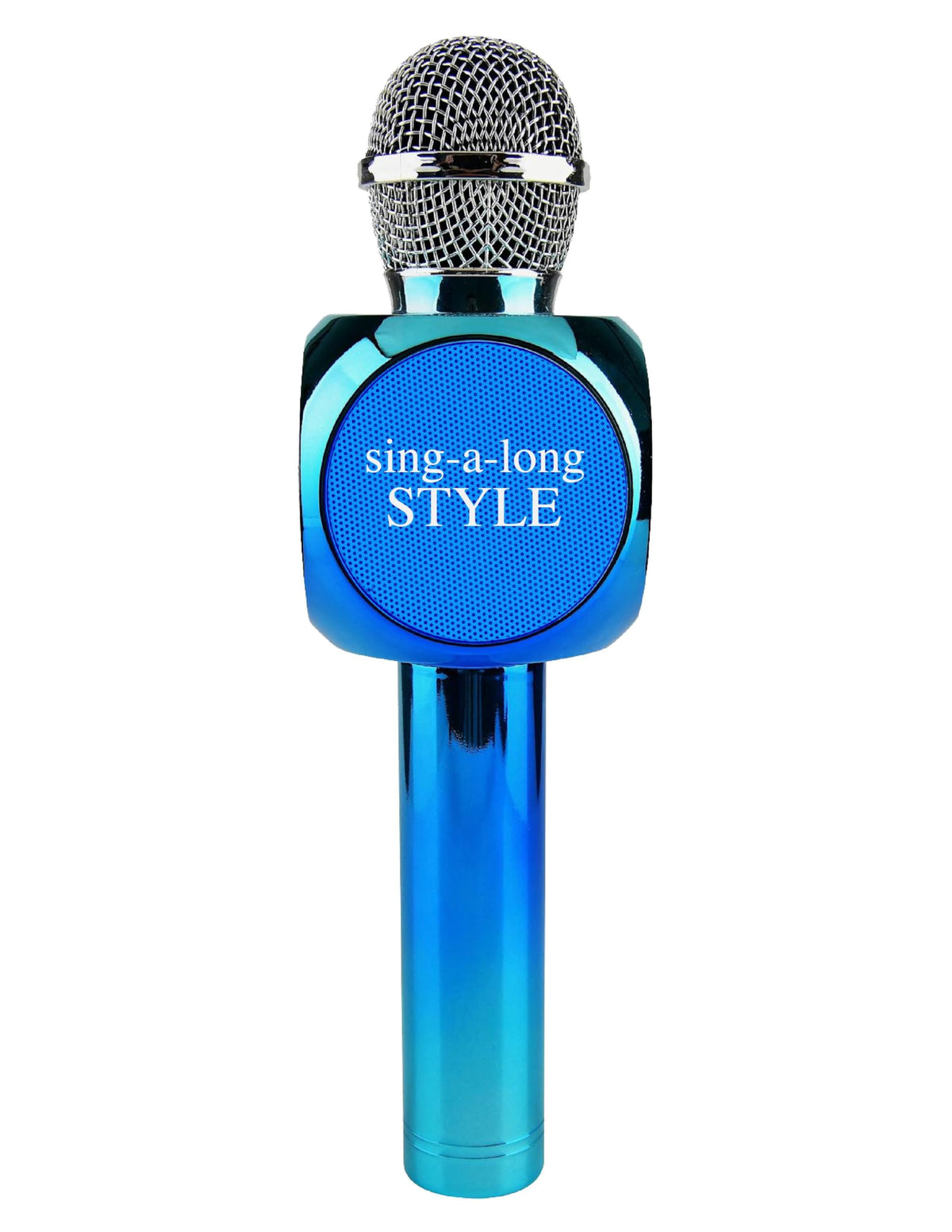 Wireless Express Sing Along Bling Bluetooth Karaoke Microphone And Blu ...