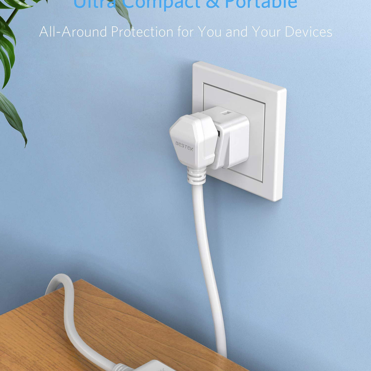 BESTEK Australia New Zealand Travel Plug Adapter, Grounded Universal ...