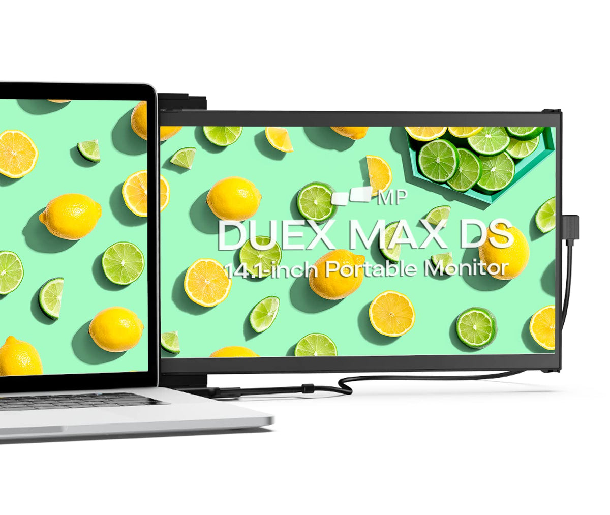 Mobile Pixels Duex Max DS 14.1" FHD 1080p Portable Laptop Screen Exten ...