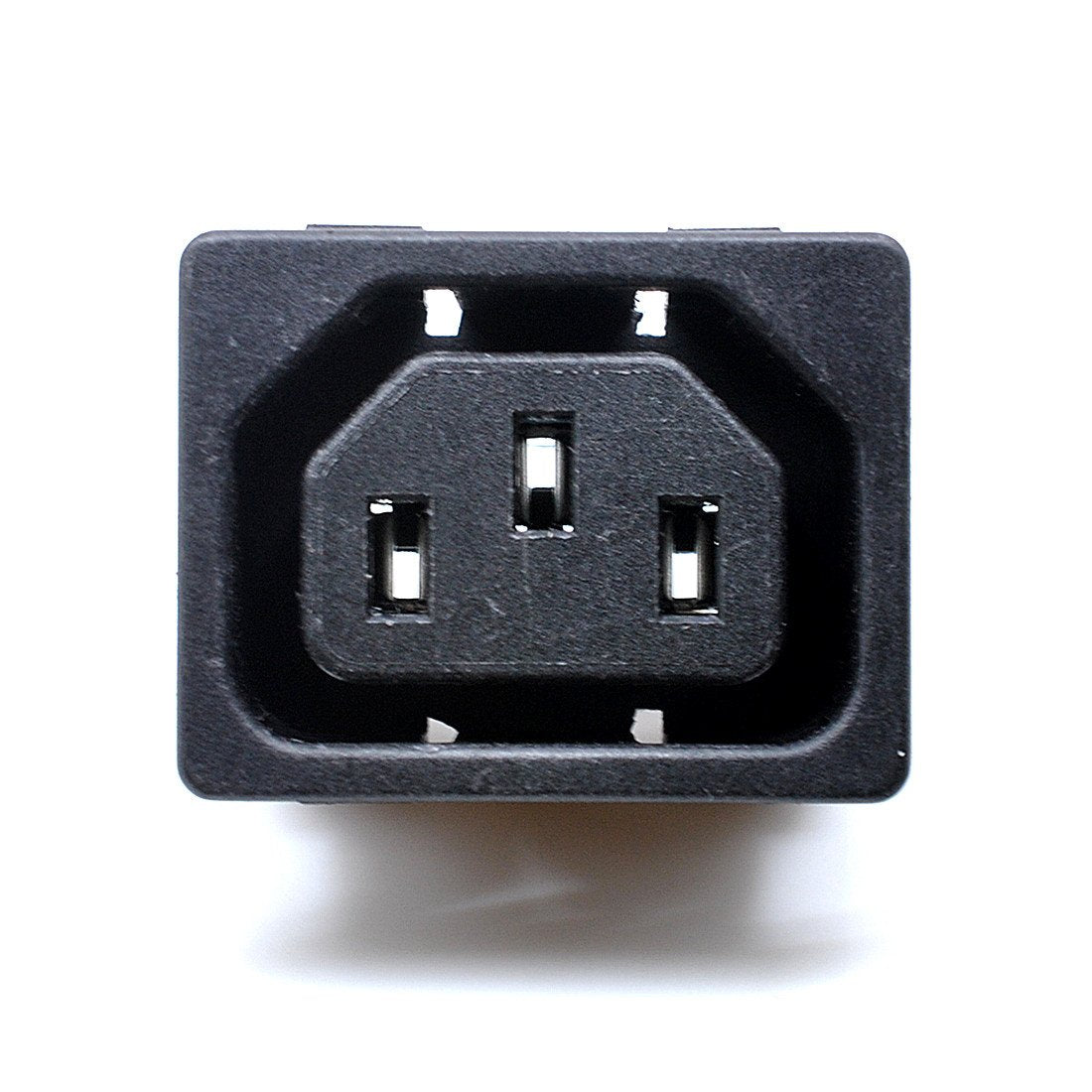Oiyagai 10Pcs Ac 250V 10A Iec 320 C13 Panel Mount Connector Socket ...