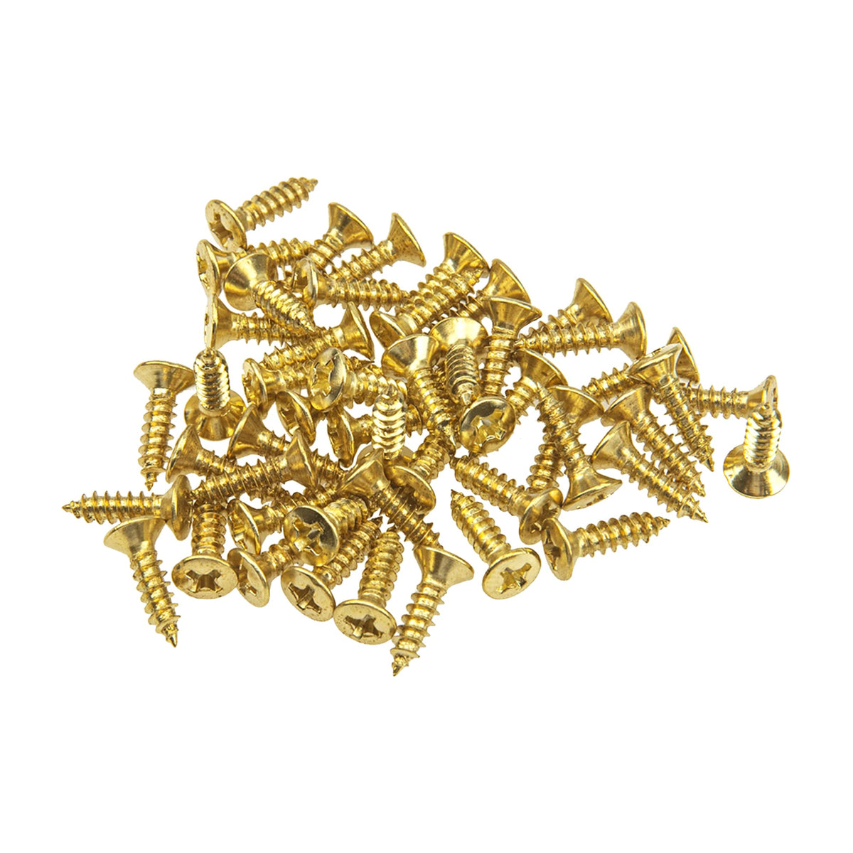 60Pcs Yootones Guitar String Mounting Ferrules+3Mm Guards Scratch Plat ...