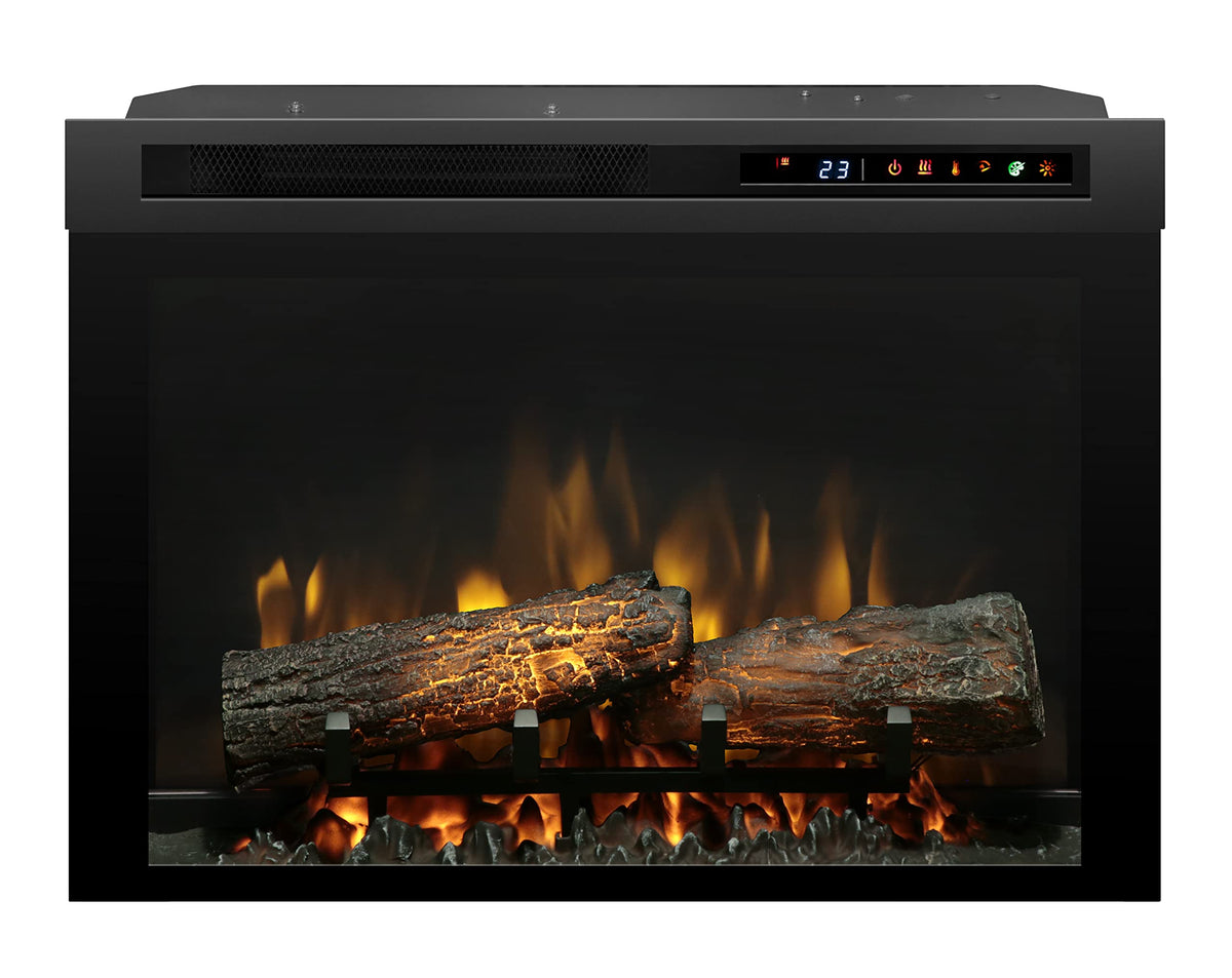 Dimplex 26 Inch Built In Electric Fireplace Multi Fire Xhd Firebox Wit ...