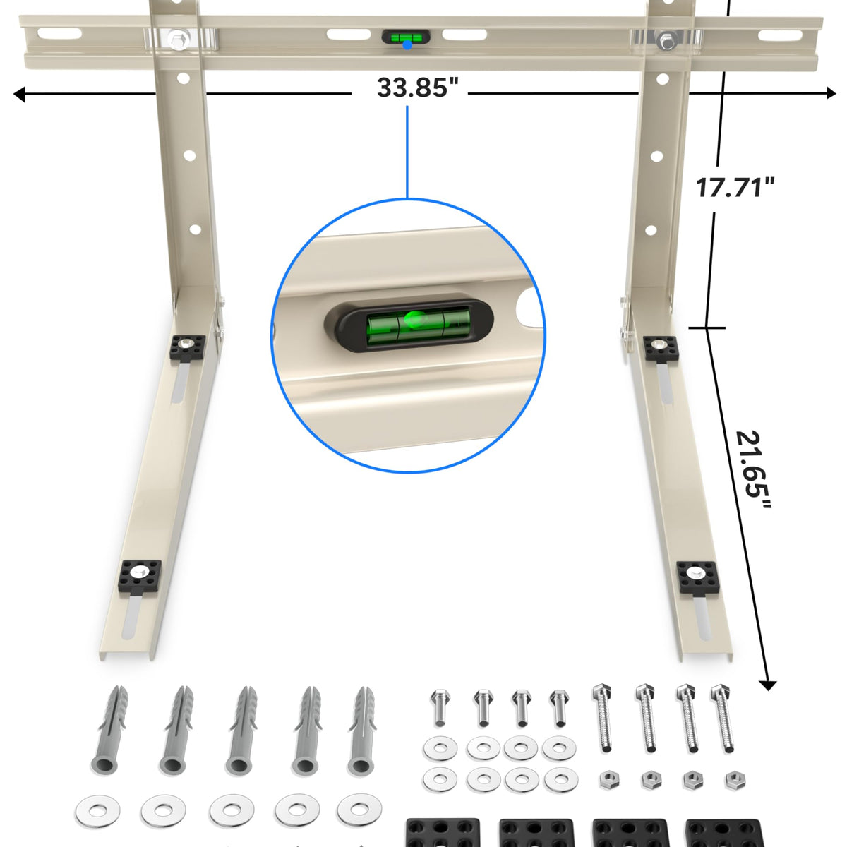 Toutgood Mini Split Wall Mounting Strong Bracket For 12000 Btu To 2400 ...
