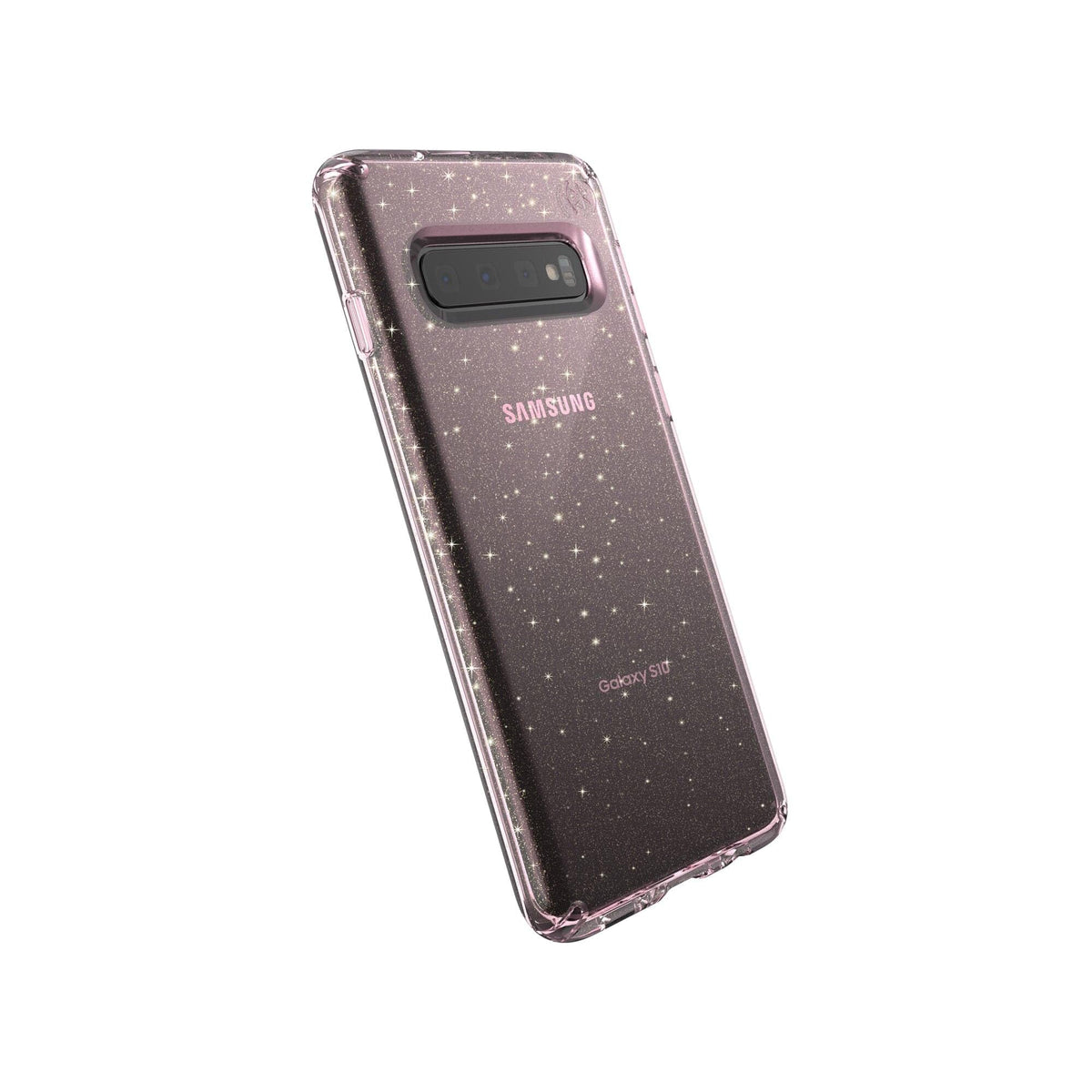 Speck Products Presidio Clear+Glitter Samsung Galaxy S10 Case, Glitter ...