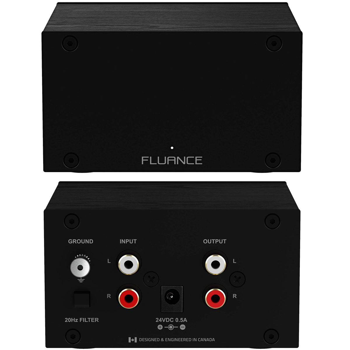 Fluance PA10 High Fidelity Phono Preamp (Preamplifier) with RIAA ...