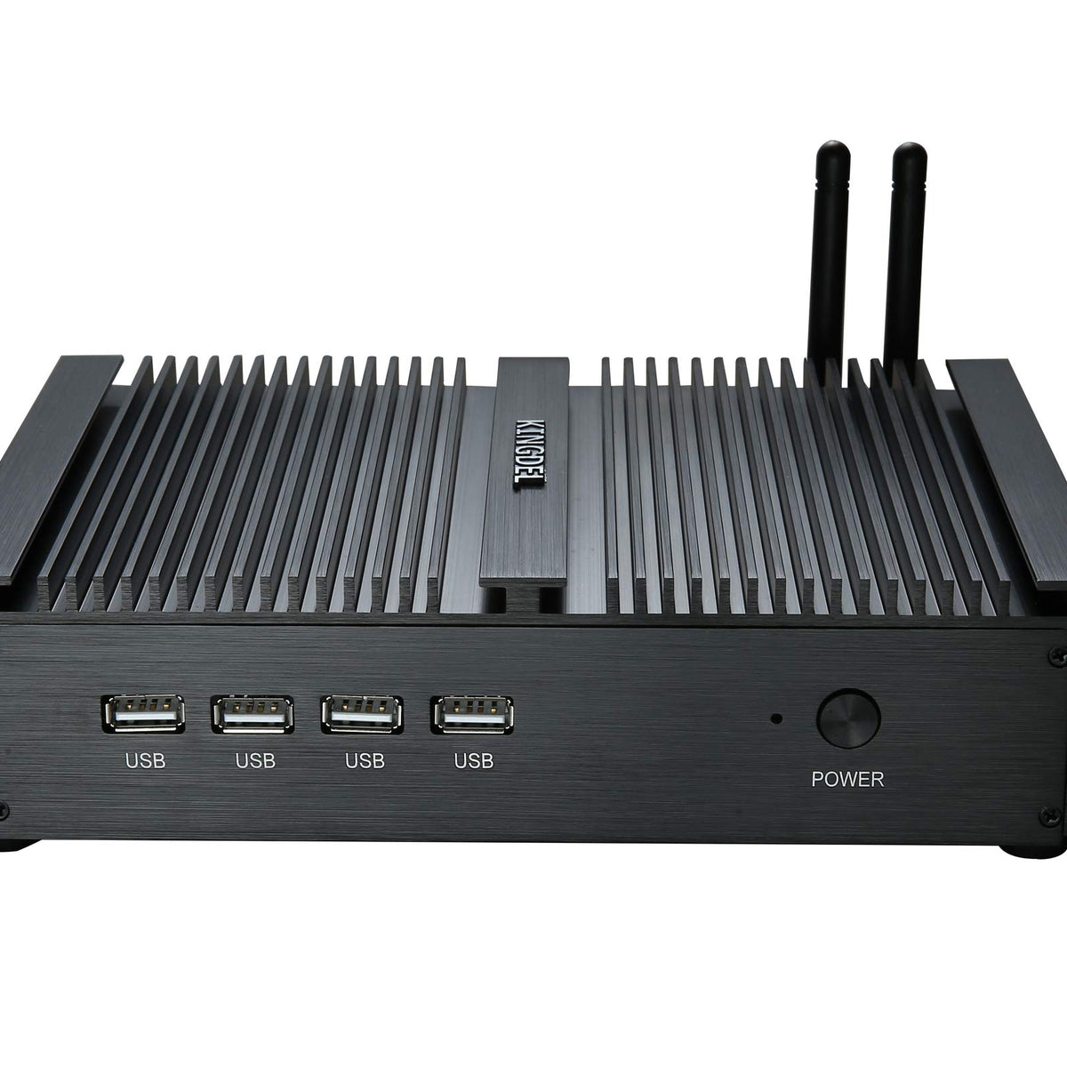 KINGDEL Industrial PC, Fanless Mini Desktop Computer with Celeron Dual ...