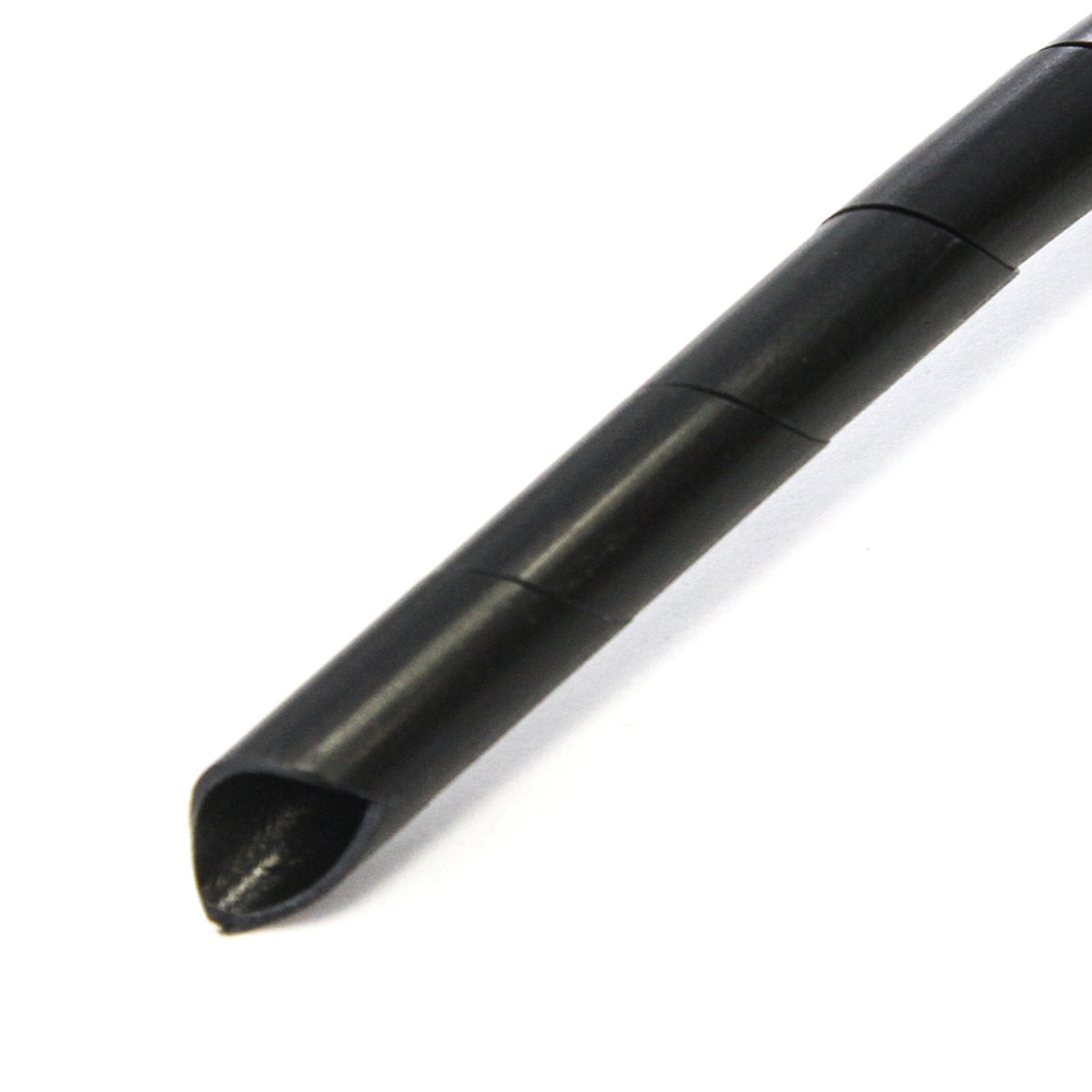 Red Hound Auto Spiral Wire Wrap Tube 1/2" (12mm) Black 33ft Polyethyle ...