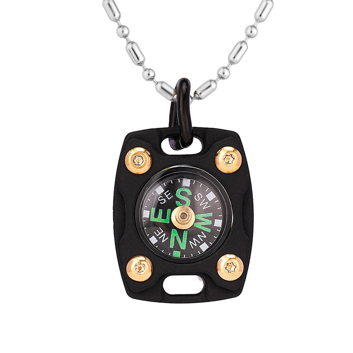 MecArmy CMP2 Titanium Black Mini Compass, Pocket Compass Hiking ...