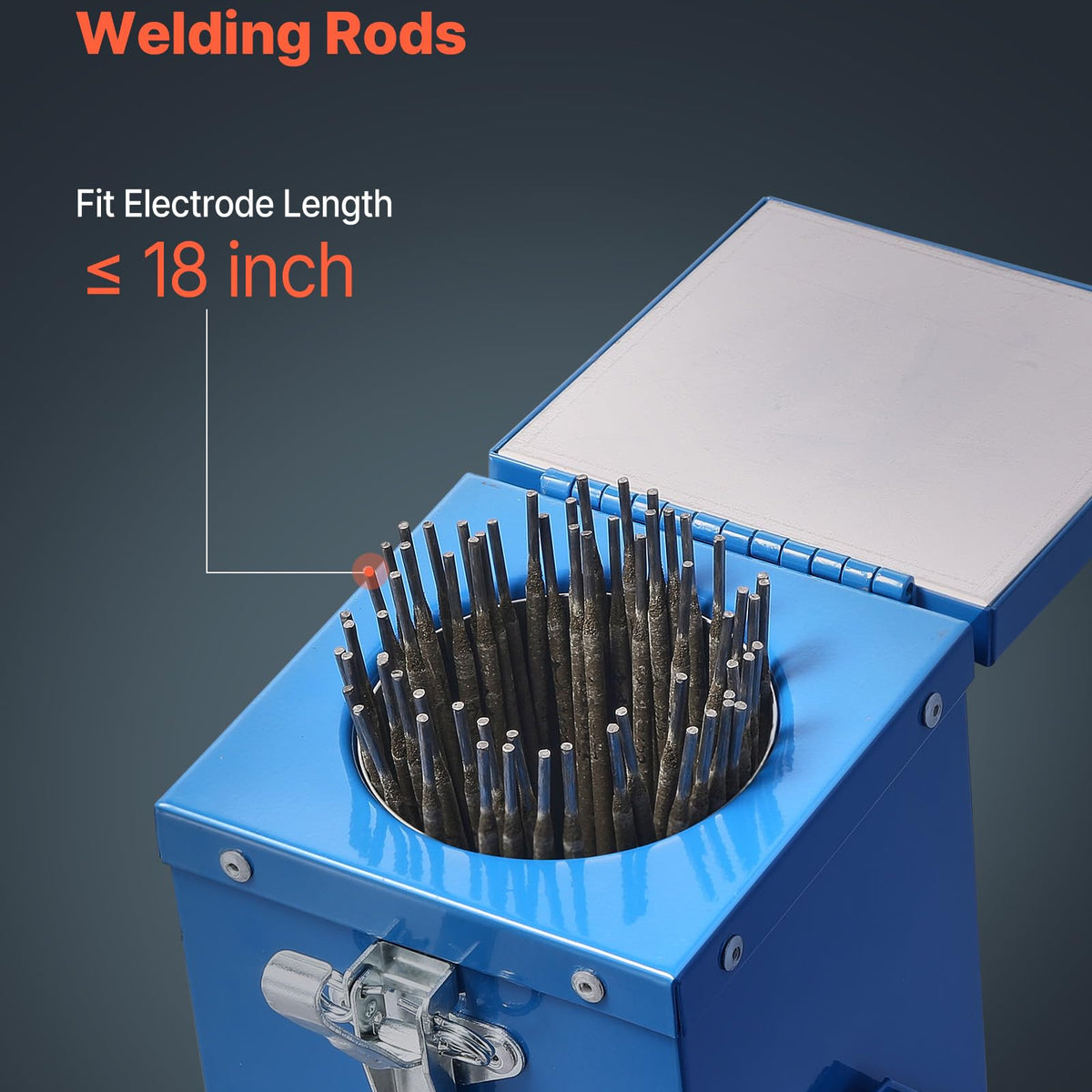 VEVOR Portable Welding Rod Oven, 10LBS Capacity Electrodes Drying Oven ...