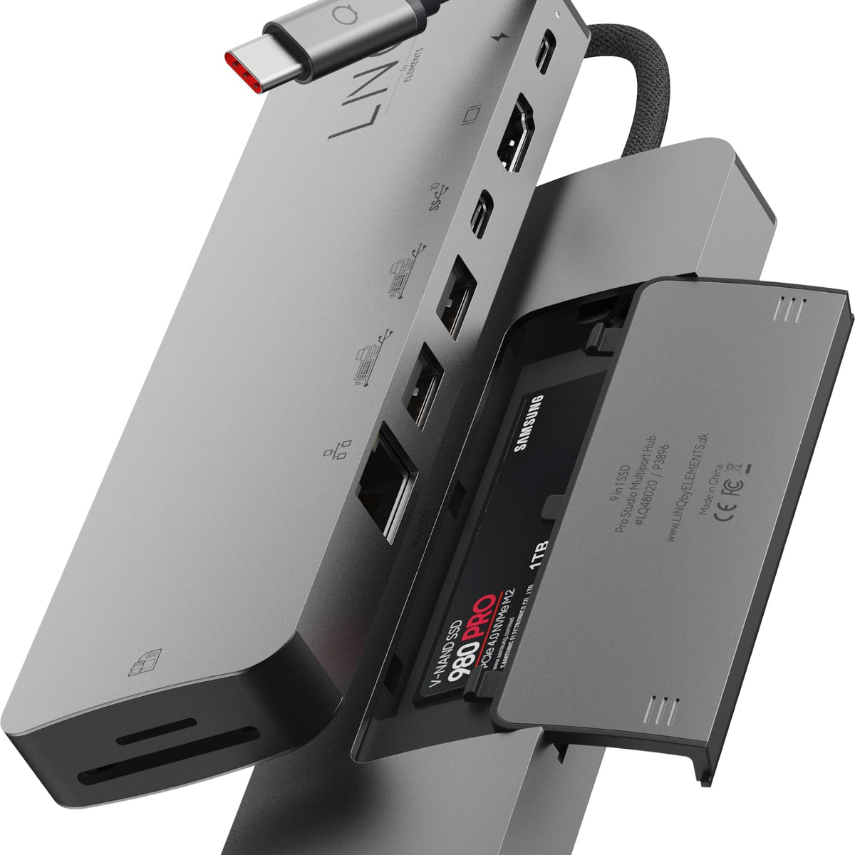9In1 Ssd Pro Usbc Mpt Hub – Electroeshop