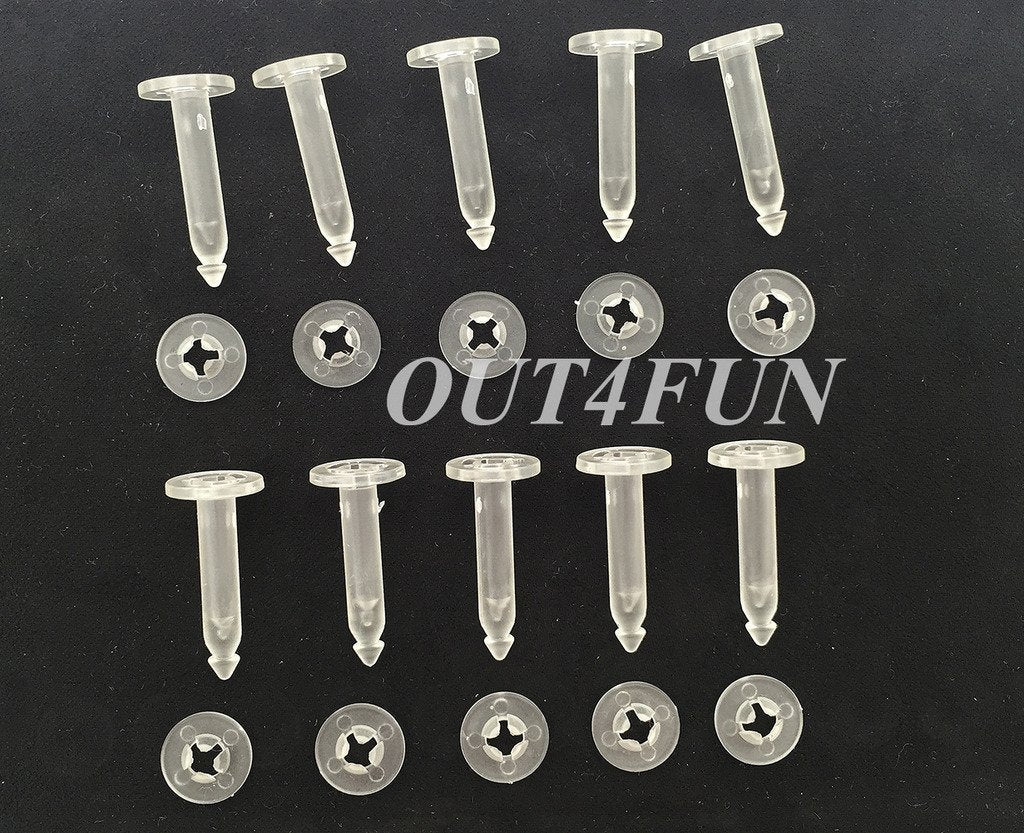Btg Upgrade White Damping Rubber Balls & Anti Drop Pins Kit Transparen ...