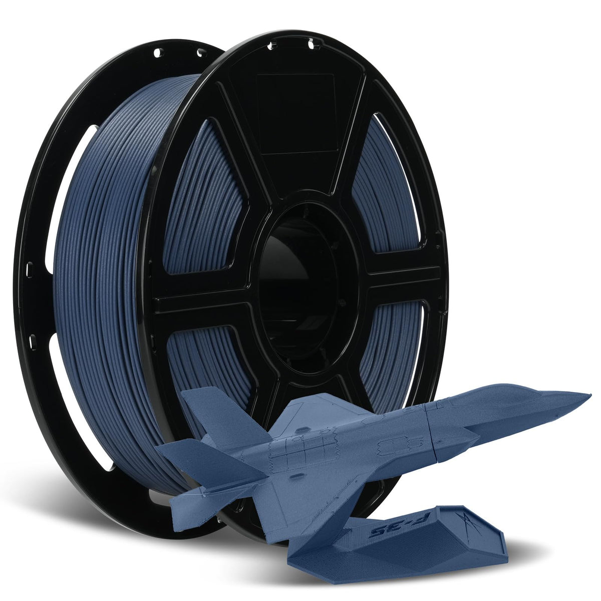 FLASHFORGE Carbon Fiber PLA Filament 1.75mm Sailor Blue, Reinforced 3D ...