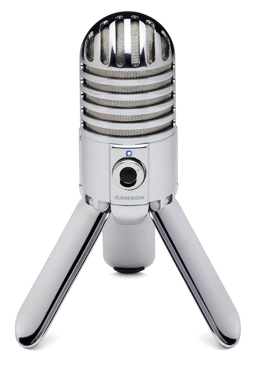 Samson Meteor USB Microphone (Silver) – Electroeshop