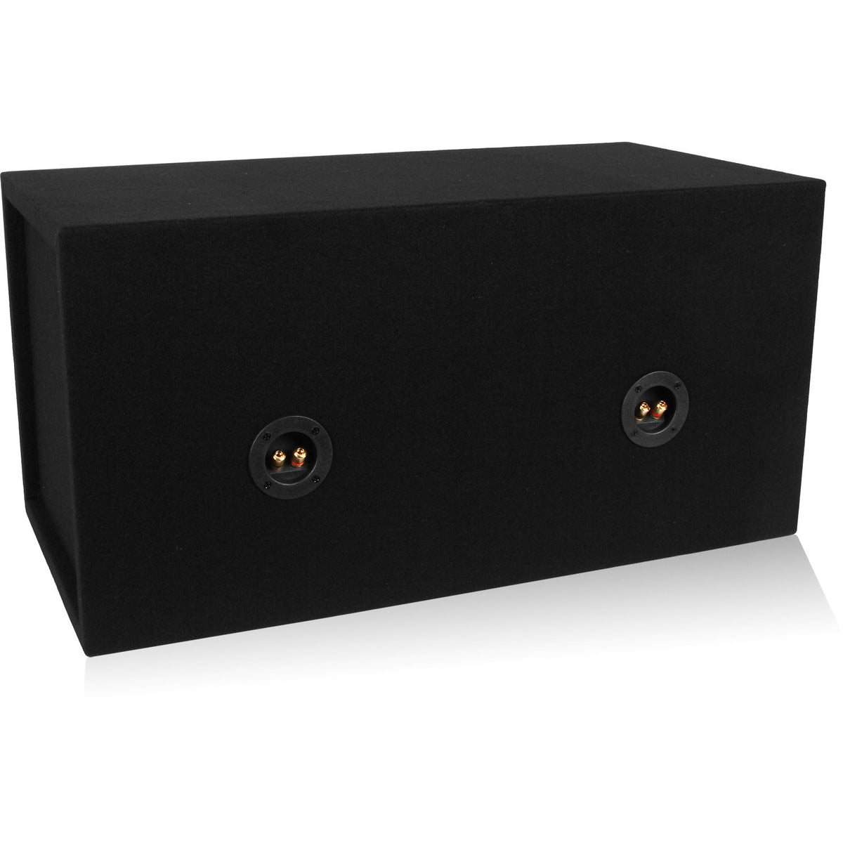 Belva Mdfd12 Dual 12 Inch Car Subwoofer Box Sealed 3/4 Inch Mdf Prelin ...